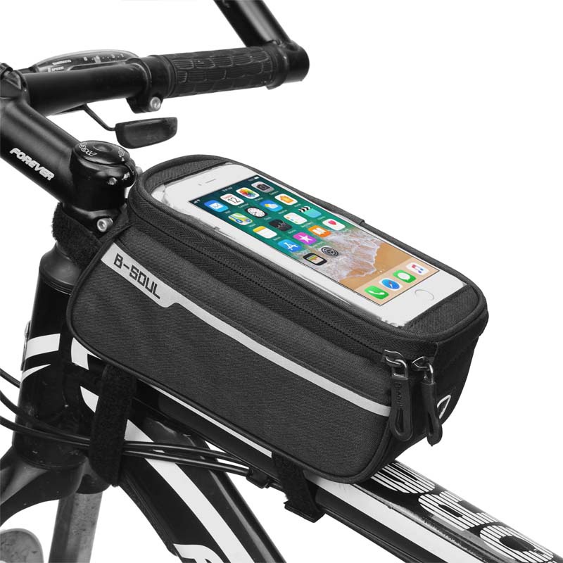 Jual Tas Frame Sepeda / Handlebar Pouch Smartphone Touch Screen ...