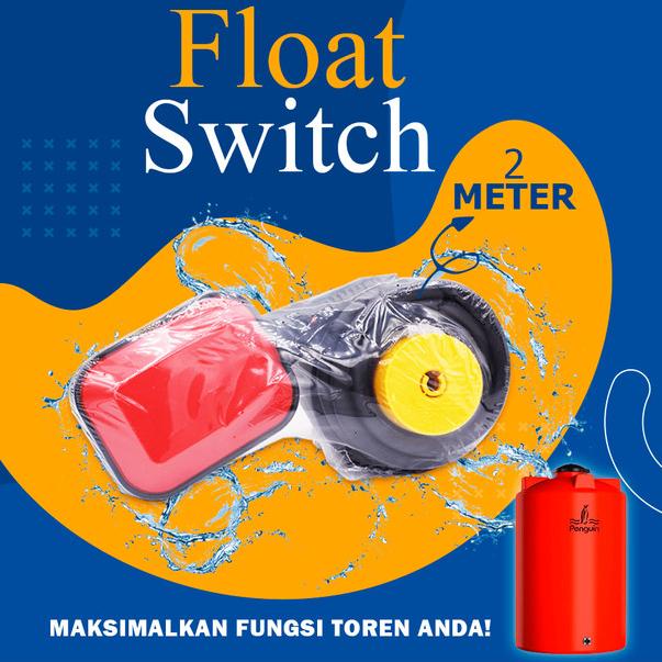 Jual Otomatis Pompa Celup (Float Switch) 2M (Spare part Pompa Air) | Shopee Indonesia