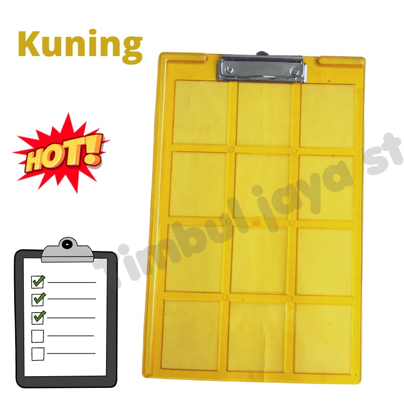 Jual Moshi moshi Papan Clipboard Papan jalan alas ujian murah aesthetic ...