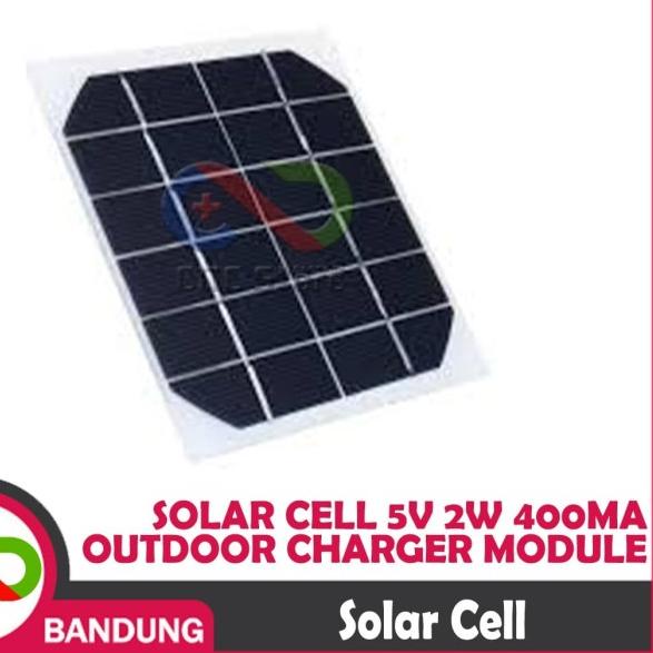 Jual SOLAR CELL 5V 2W 400MA PANEL SURYA OUTDOOR CHARGER MODULE | Shopee ...