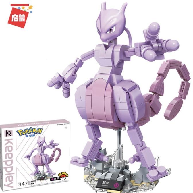 Jual Mainan Keepley Pokemon Block Toy, Lego Gyarados / Mewtwo ...