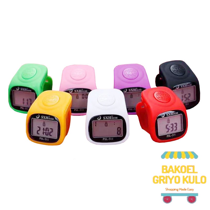 Jual Smart Tasbih Digital Premium 6 Channel Dengan Alarm Flexible + LED ...