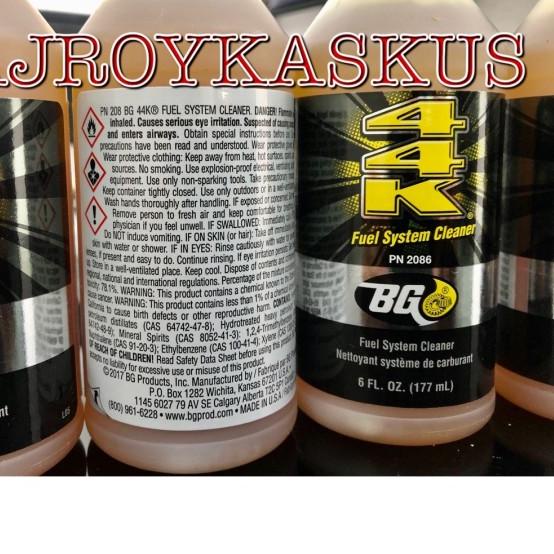 Jual Injector cleaner BG 44K Fuel System Cleaner Kemasan Sekali pakai ...