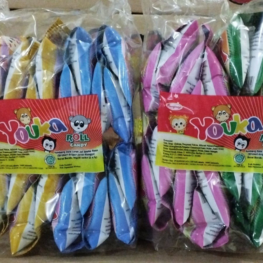 Jual ranjani youka roll candy 1 pack 20 pcs | Shopee Indonesia