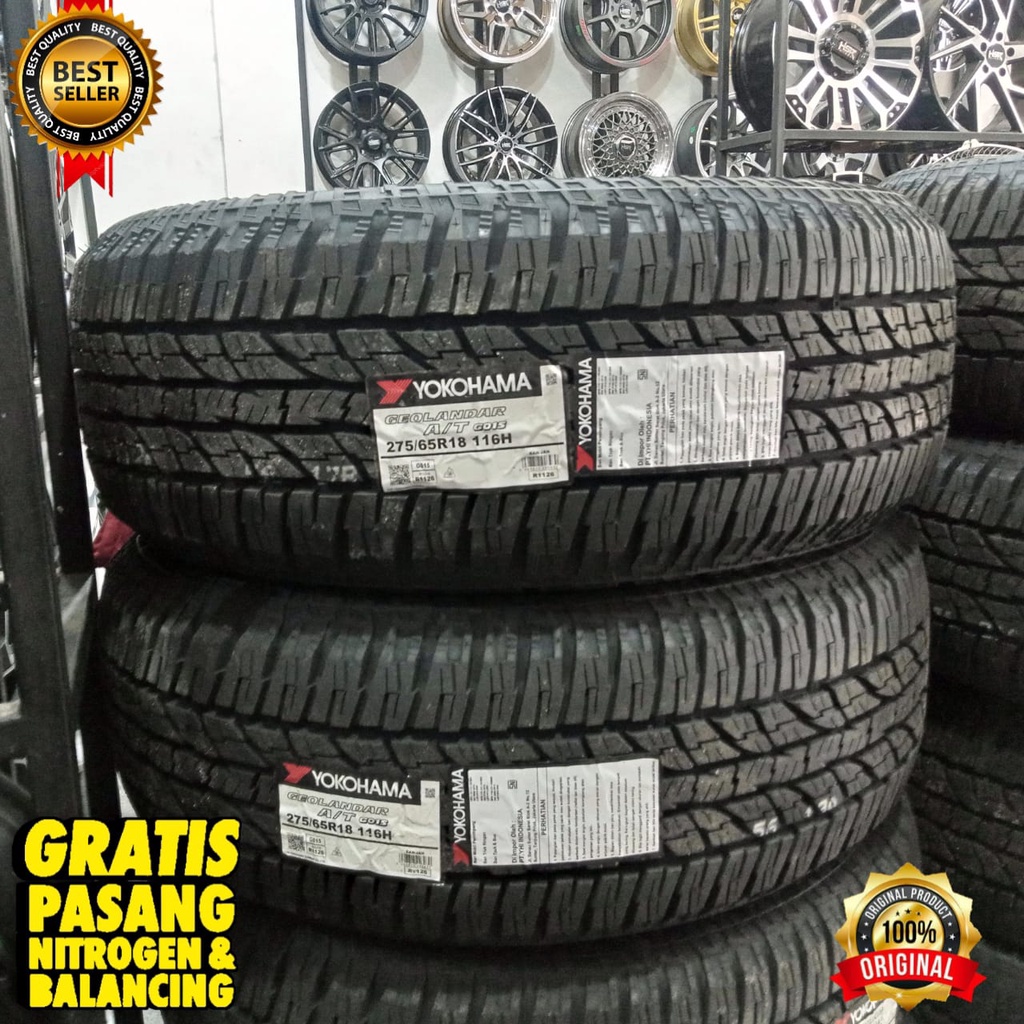 Jual Ban Mobil impor jepang r18 Ukuran 275 65 r18 YOKOHAMA GEOLANDAR A ...