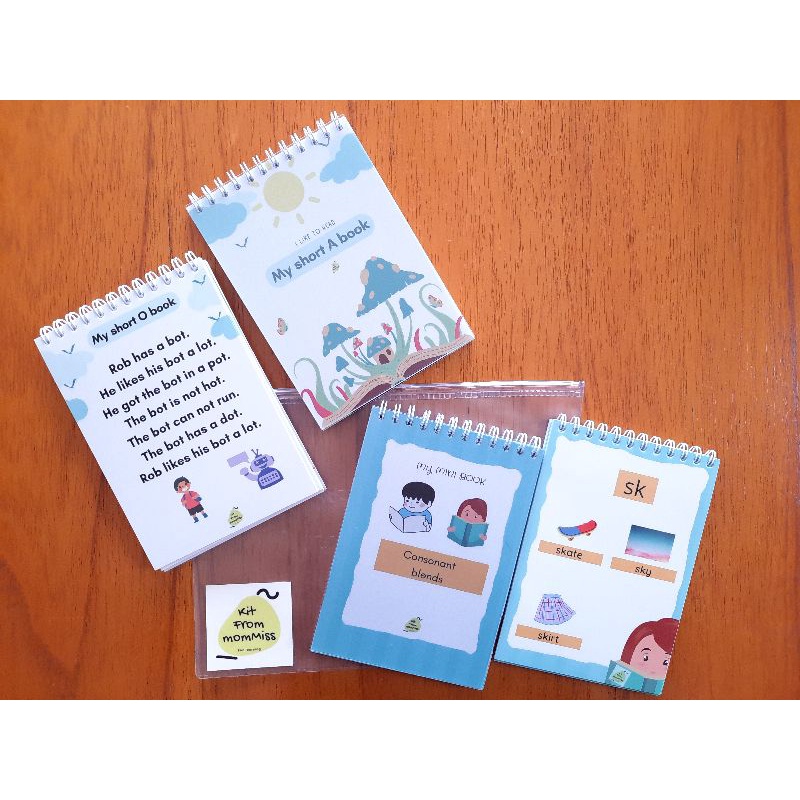 Jual short vowels dan consonant blends mini book | Shopee Indonesia