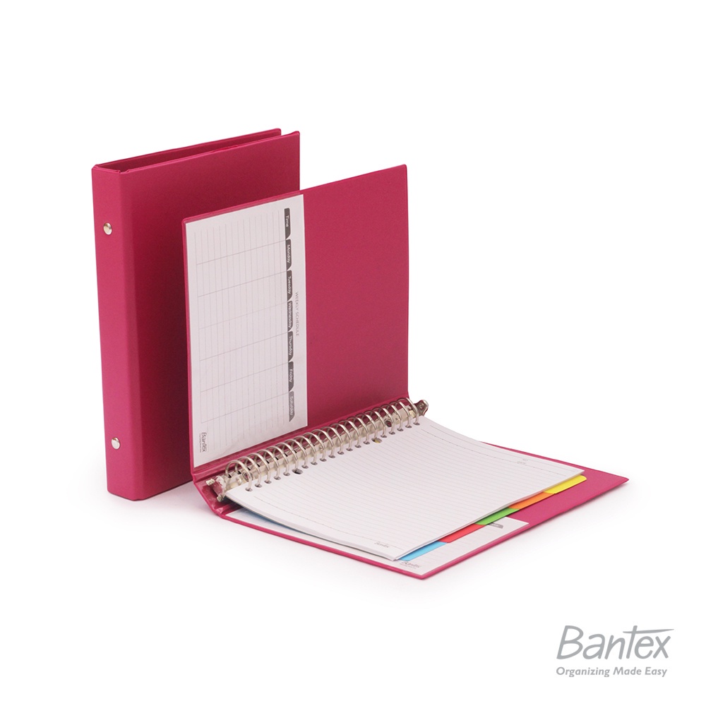 Jual Bantex Binder Note A5 20 Ring Besi Loose Leaf / Multiring Binder ...