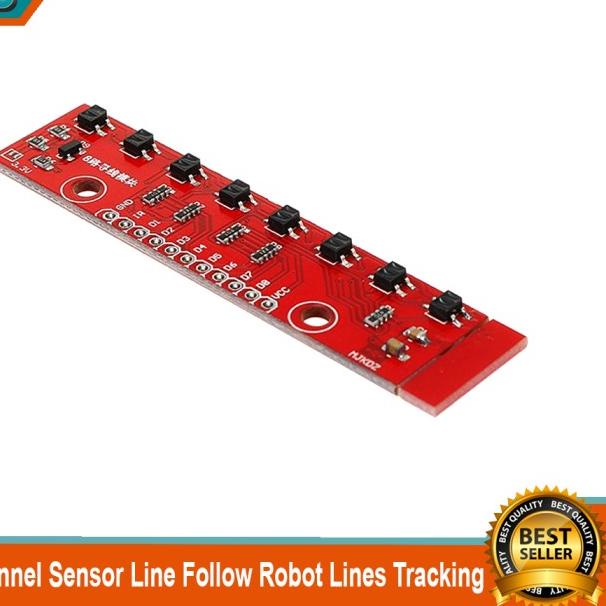 Jual 8 channel Sensor Line Follow Robot Lines Tracking Sensor IR ...