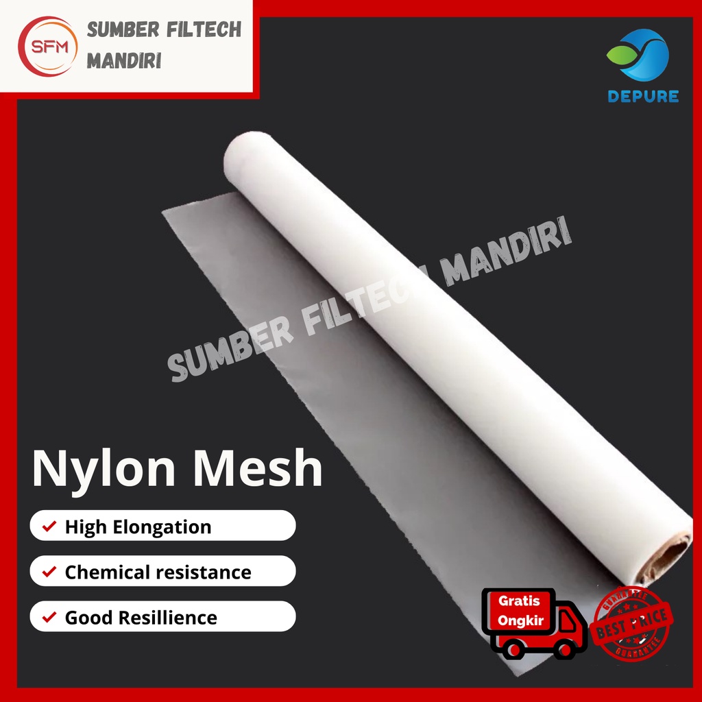 Jual Mesh Kain Nylon 500 (Lebar 1m) | Shopee Indonesia