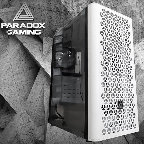 Jual Paradox Gaming Ivory White Case Casing PC MATX ITX ATX | Shopee ...