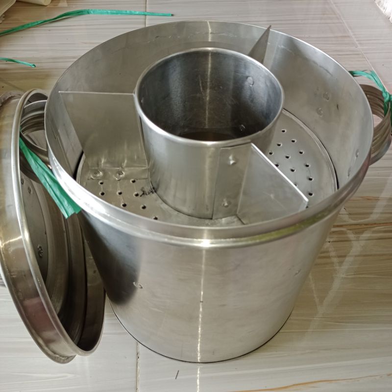 Jual Dandang Bakso 5liter dan 7liter ,panci bakso 3 sekat, dandang ...