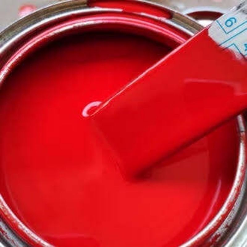 Jual Cat Merah Terang Cat Merah Ferarri 100ml / 200ml | Shopee Indonesia