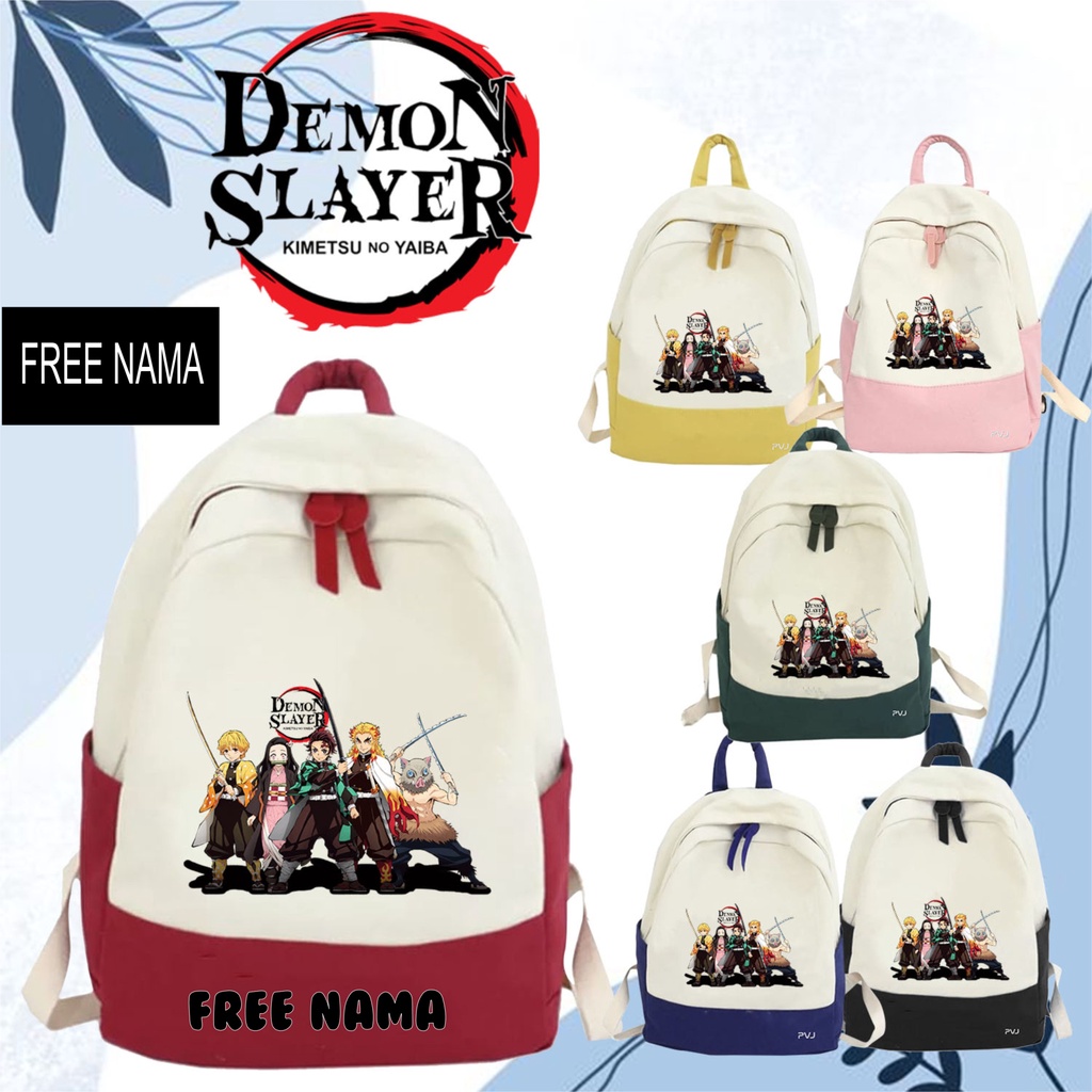 Jual Tas Anime Ransel Kimetsu No Yaiban Demon Slayer | Shopee Indonesia