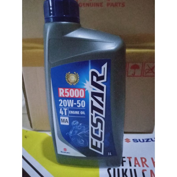 Jual Oli Suzuki ecstar 1L SAE 20w-50 (R5000) | Shopee Indonesia