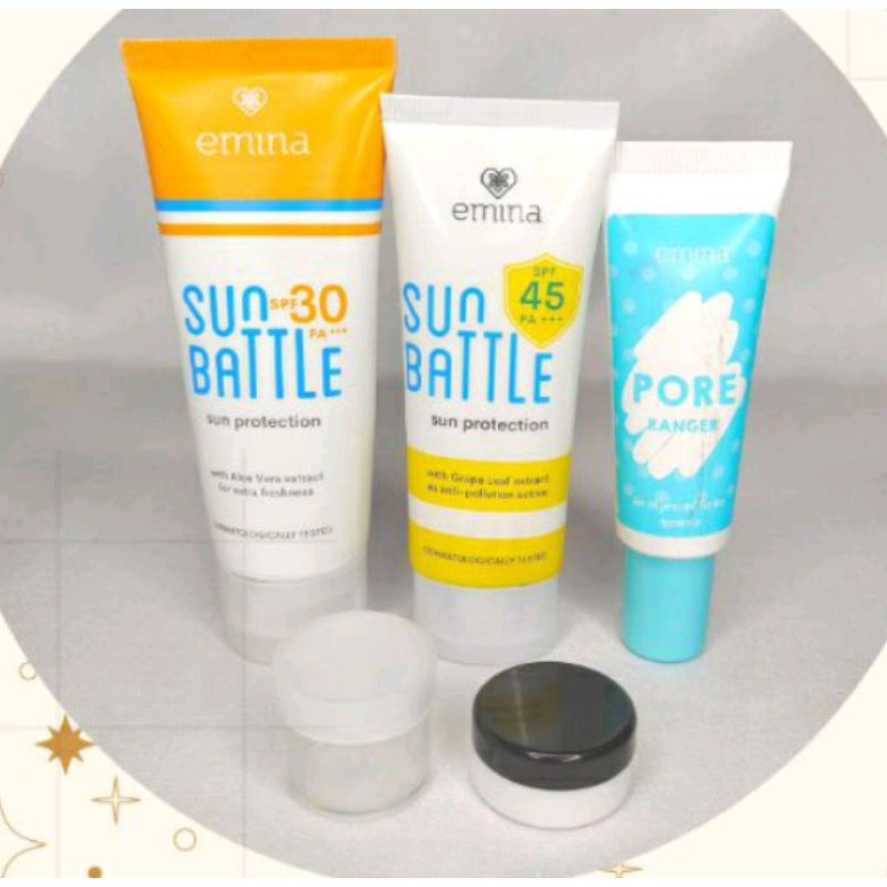 Jual Emina pore ranger primer /emina sun battle primer | Shopee Indonesia