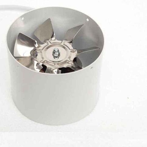 Jual Promo! 220V Duct Booster Vent Fan Metal Inline Ducting Fan Exhaust ...