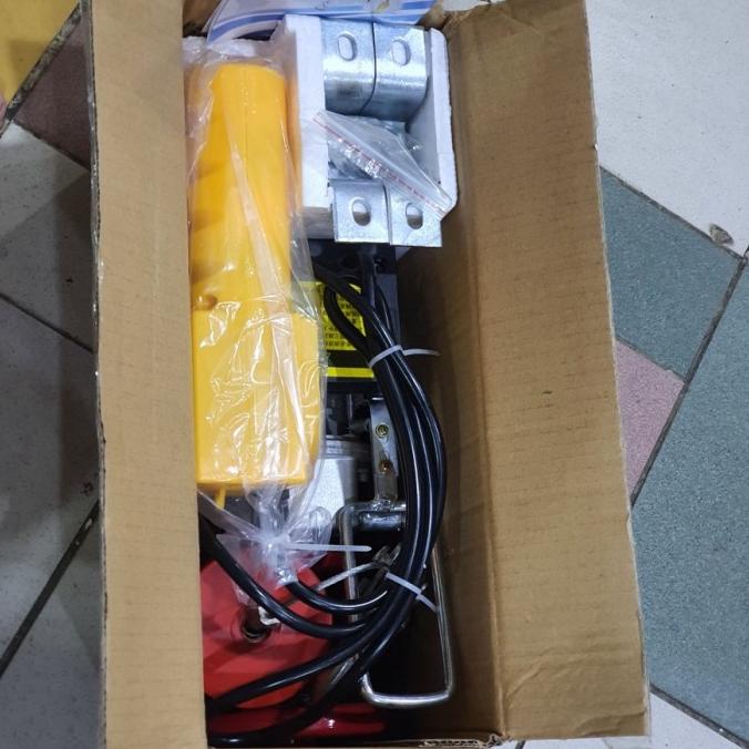 Jual Mini Electric Hoist Pa200 Ac 220V Katrol Elektrik 200 Kg 12 Meter ...