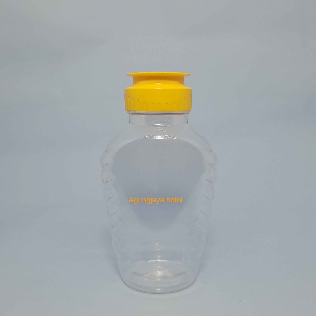 Jual Botol Madu TJ Lengkung 220 ml Tutup Fliptop / Botol Madu 220ml ...