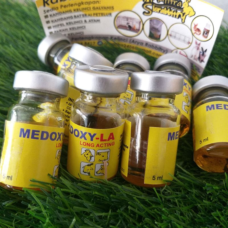 Jual medoxy LA antibiotik 5 ml ORIGINAL | Shopee Indonesia