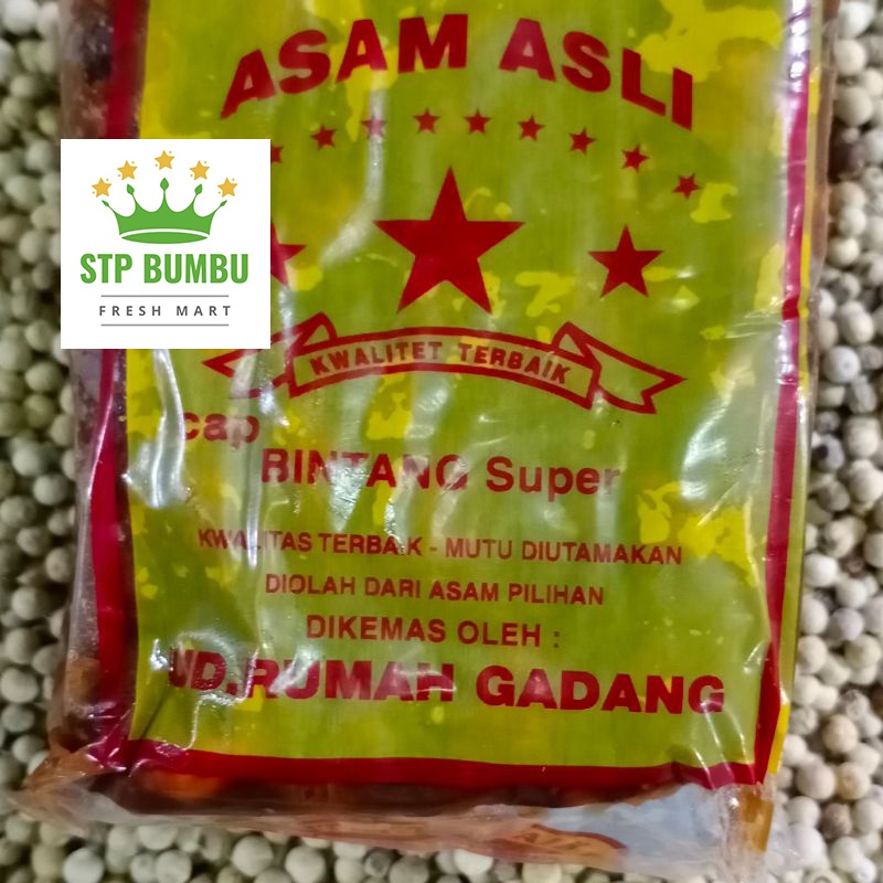 Jual Asam Jawa Asli Cap Bintang 450gr / Asem Matang | Shopee Indonesia