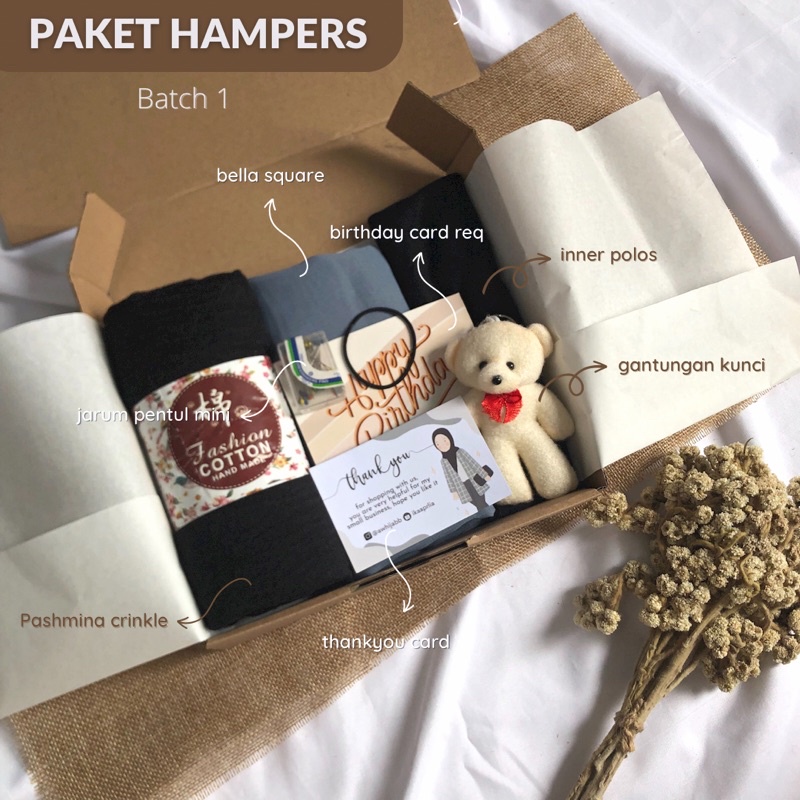Jual (KHUSUS CO INSTAN) PAKET BUNDLING | PAKET HAMPERS HIJAB | Shopee ...