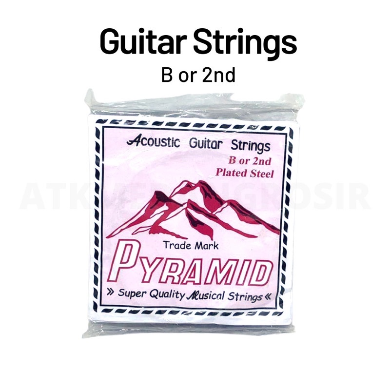 Jual Tali Gitar No 2 Pyramid (Per Lusin 12pcs) | Shopee Indonesia