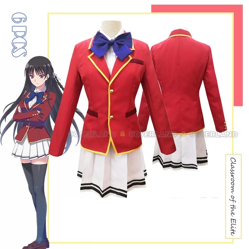 Jual Kostum Cosplay Anime Classroom of the Elite Youkoso Jitsuryoku ...