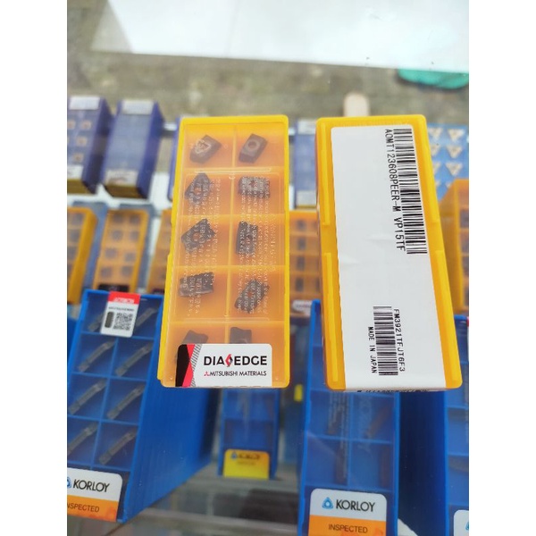 Jual Insret Insrt miling AOMT123608PEER-M VP15TF 1 BOK AOMT BUKAN APKT ...