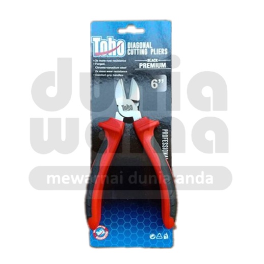 Jual TOHO TANG POTONG 6 Inch GERMAN TYPE BLACK PREMIUM 6 Inch | Cutting ...