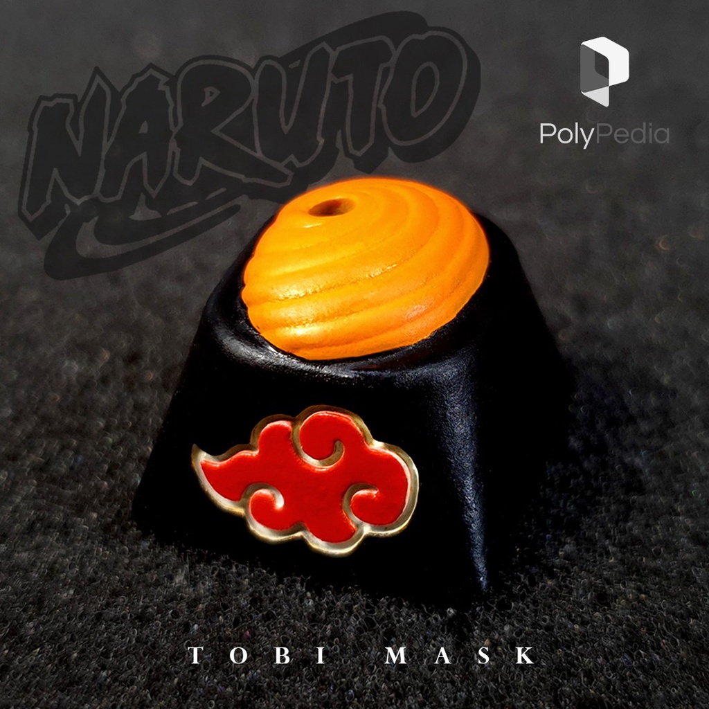 Jual NARUTO Akatsuki Tobi Mask Artisan Keycap / Keycaps | Shopee Indonesia