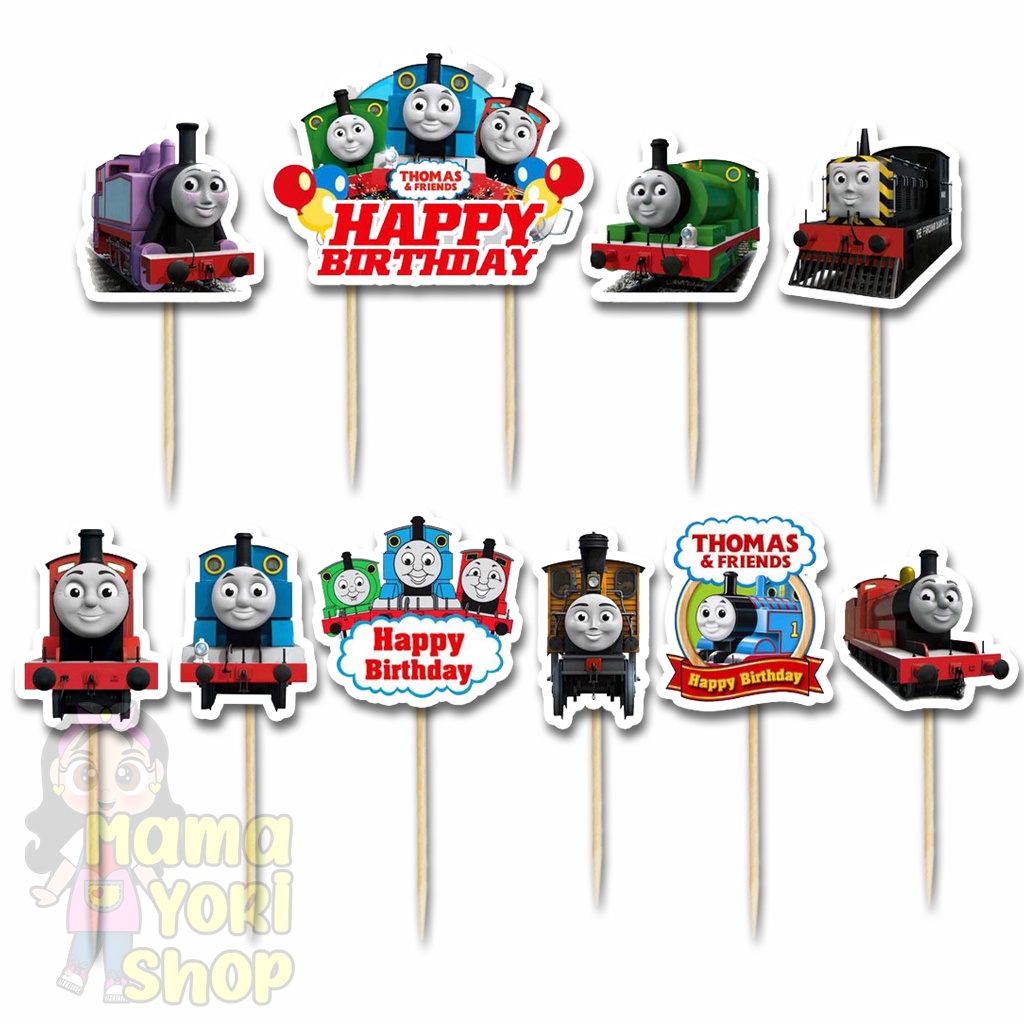 Jual Hiasan Kue Ulang Tahun Topper Cake Motif THOMAS AND FRIENDS ...