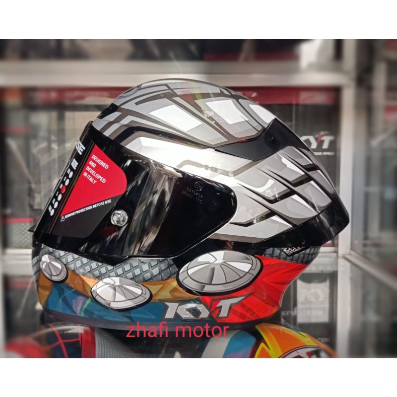 Jual Helm kyt tt couse motif limited edition# marvel carnage#marvel ...