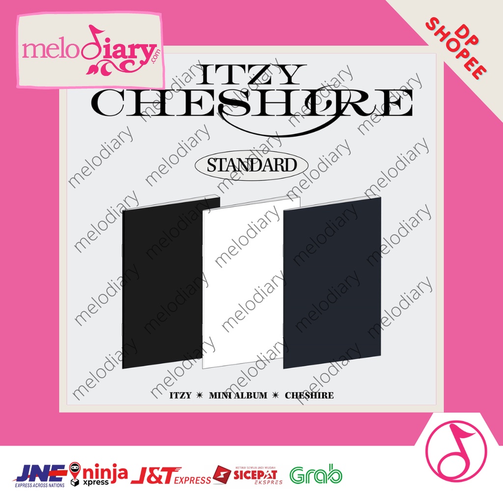 Jual ITZY - CHESHIRE [STANDARD] (Normal Version) (Random Version) BOOKSLOT | Shopee Indonesia