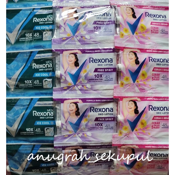 Jual Anugrah - Rexona Deo Lotion sachet (satuan) | Shopee Indonesia