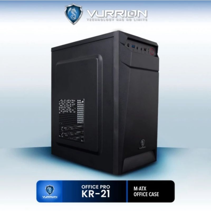 Jual CASING VURRION OFFICE PRO KR 21 INCLUDE PSU 500W | Shopee Indonesia