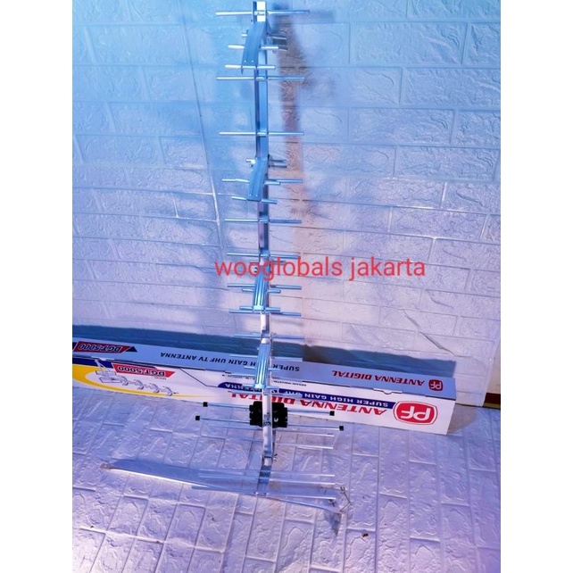 Jual ANTENA LUAR PF DIGITAL 5000 SUPER HIGH GAIN DIGITAL UHF model YAGI | Shopee Indonesia