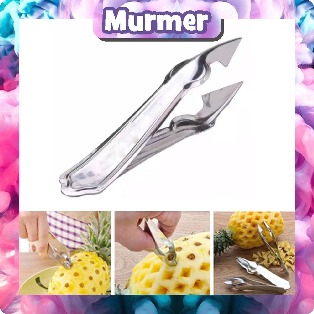 Jual MurmerOfficial Capitan Penjepit Mata Nanas Alat Pengupas Stainless ...