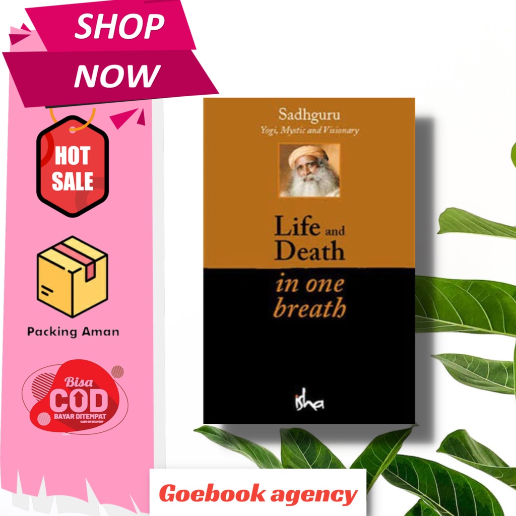 Jual Life and death in one breath By sadhguru (English version ...
