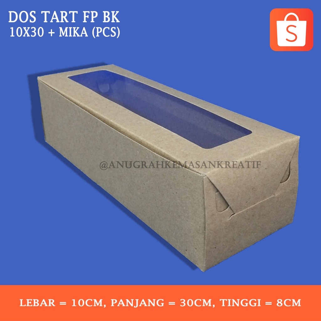 Jual DOS TART FP BK 10X30 + MIKA / DOS KRAFT (10 PCS) | Shopee Indonesia