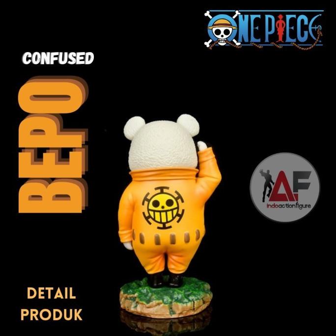 Jual Action Figure One Piece mini small Confused Bepo original custom ...