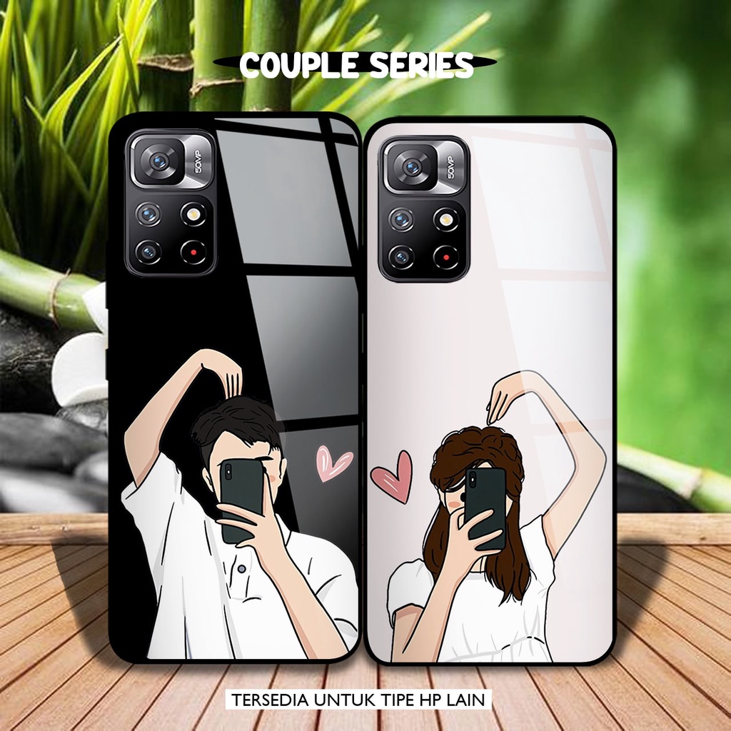 Jual A466 Softcase Kilau Themes Couple for All Type Hp - Casing Couple ...