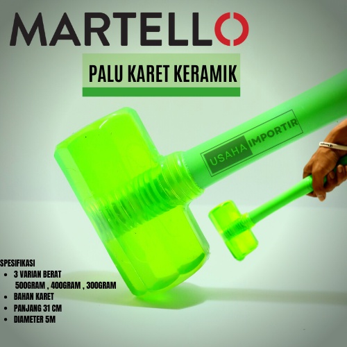 Jual Palu Karet 500G Original Palu Karet Keramik Palu Karet Jumbo Palu ...
