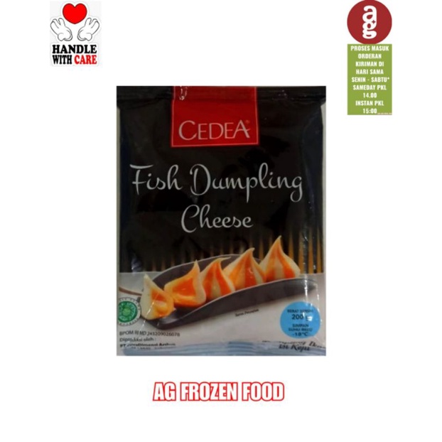Jual Cedea Fish Dumpling Cheese 200 Gram | Shopee Indonesia