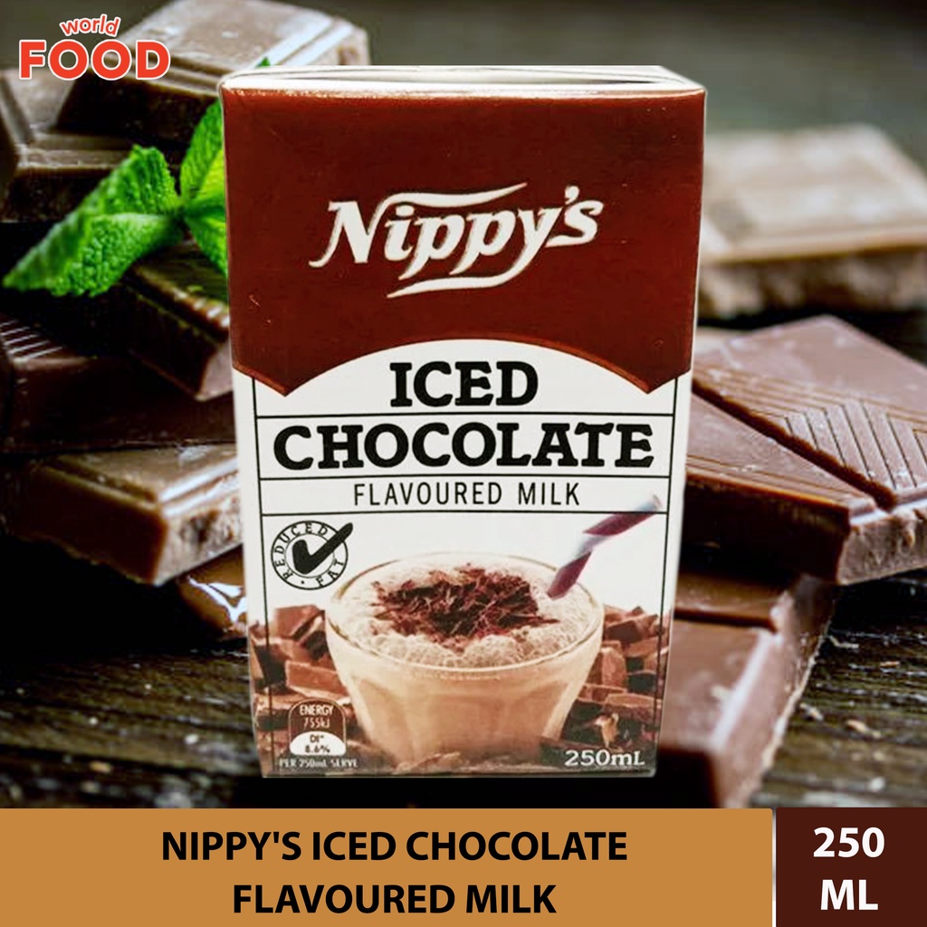 Jual NIPPY'S ICED CHOCOLATE FLAVOURED MILK 250ML | Shopee Indonesia