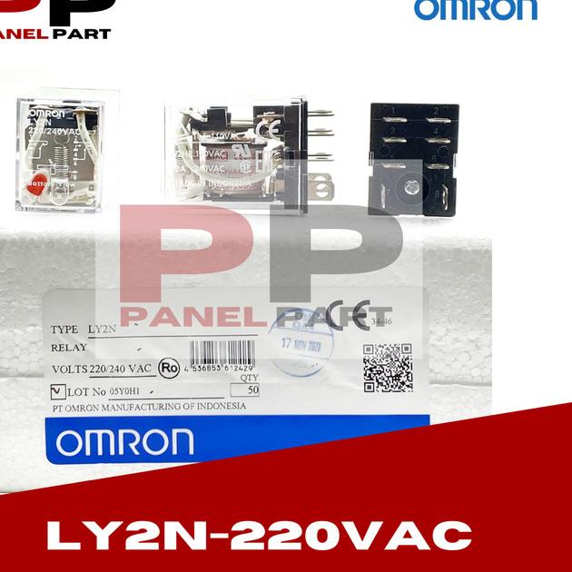 Jual RELAY OMRON LY2N-220VAC | Shopee Indonesia