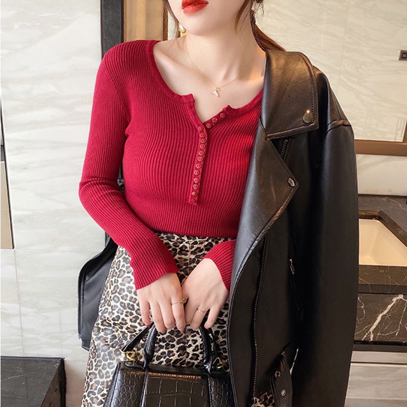 Jual AJW Atasan Rajut Wanita Import Premium Bahan Halus TX | Baju Rajut Knit Import Bahan Adem ...