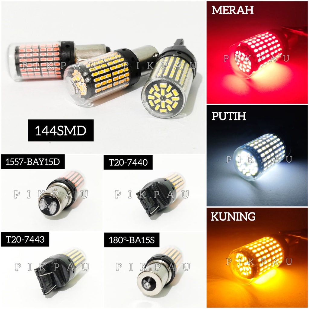 Jual Lampu LED Sign SUPERBRIGHT Rem Sein Dajjal Super Terang 144SMD ...