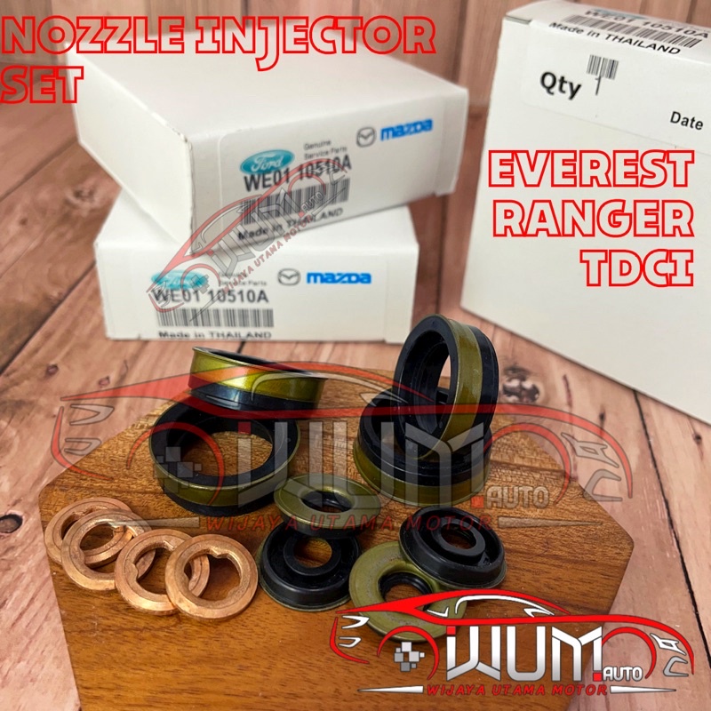 Jual SEAL NOZZLE RING NOSEL INJECTOR SET FORD EVEREST RANGER TDCI ...