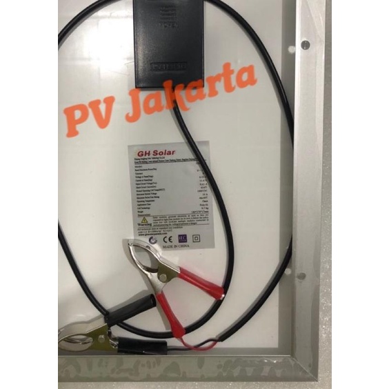 Jual Solar Panel Poly 5WP GH Solar Cell Panel Surya | Shopee Indonesia