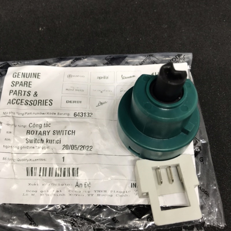 Jual sparepart vespa switch rotary kunci lx s sprint primavera zip ...
